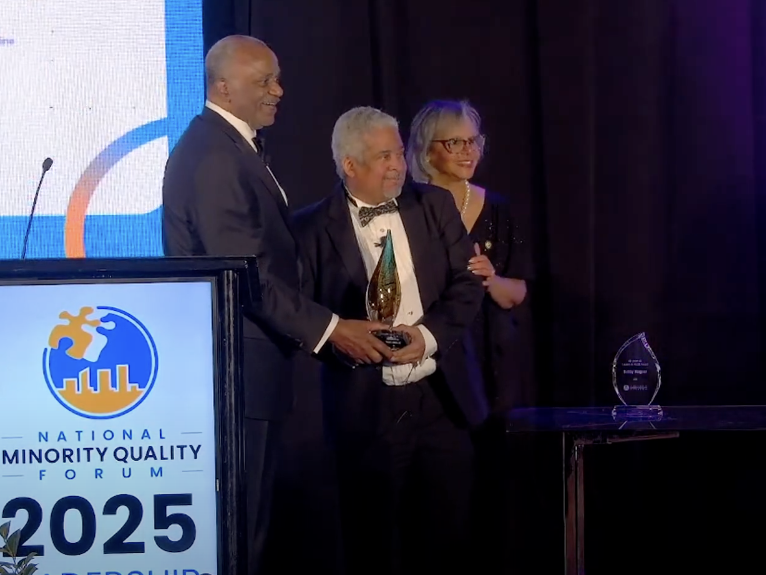 Honoring Dr. Michael Zollicoffer at the 2025 NMQF Leadership Summit ...
